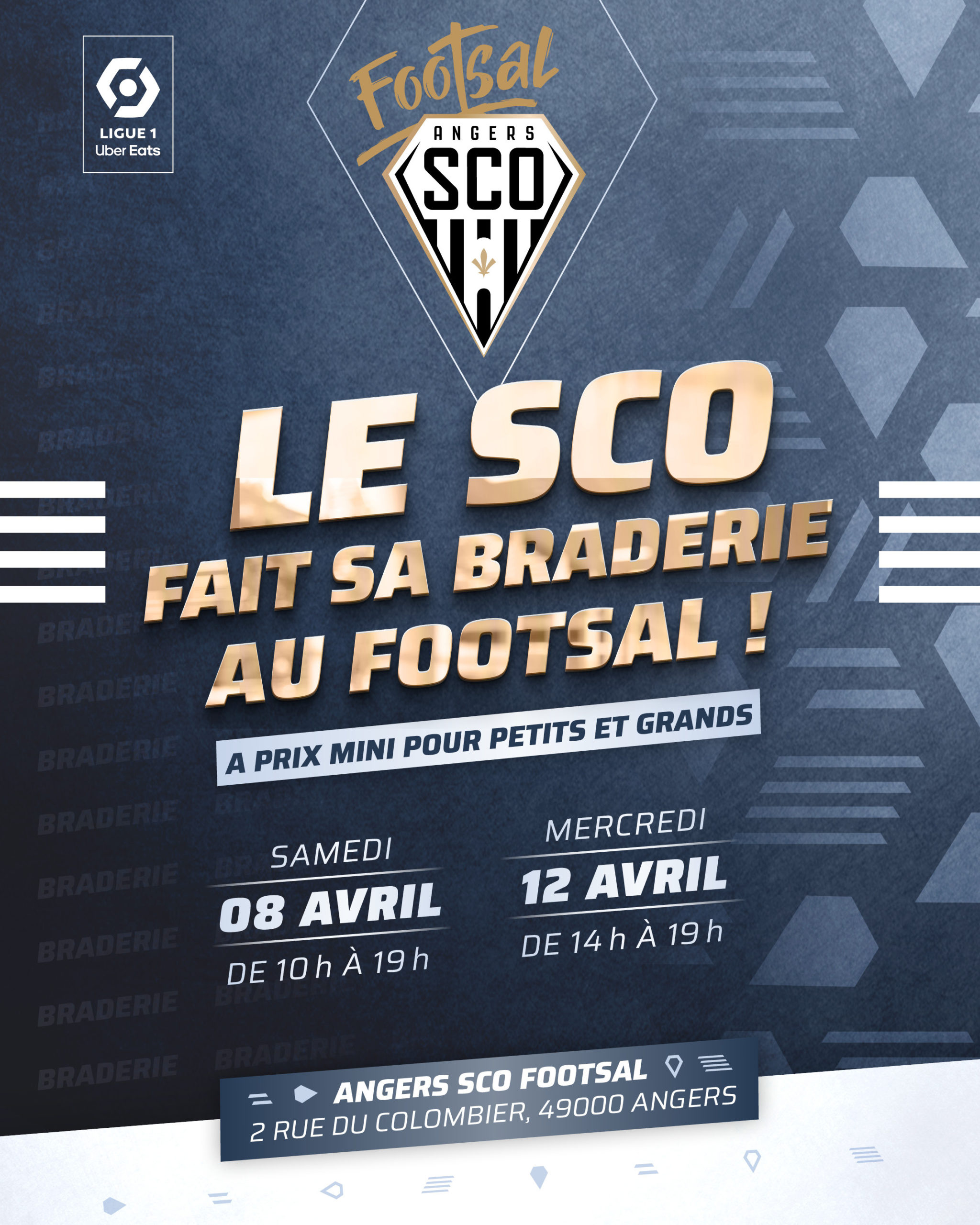Angers SCO fait sa braderie ! - Angers SCO