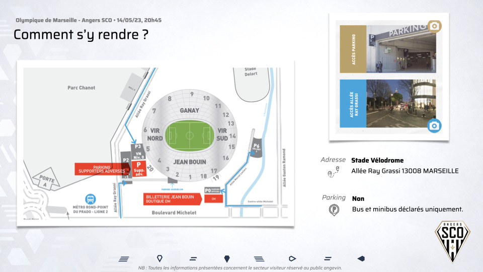 Déplacement Supporters | Marseille, 14.05.23 - Angers SCO