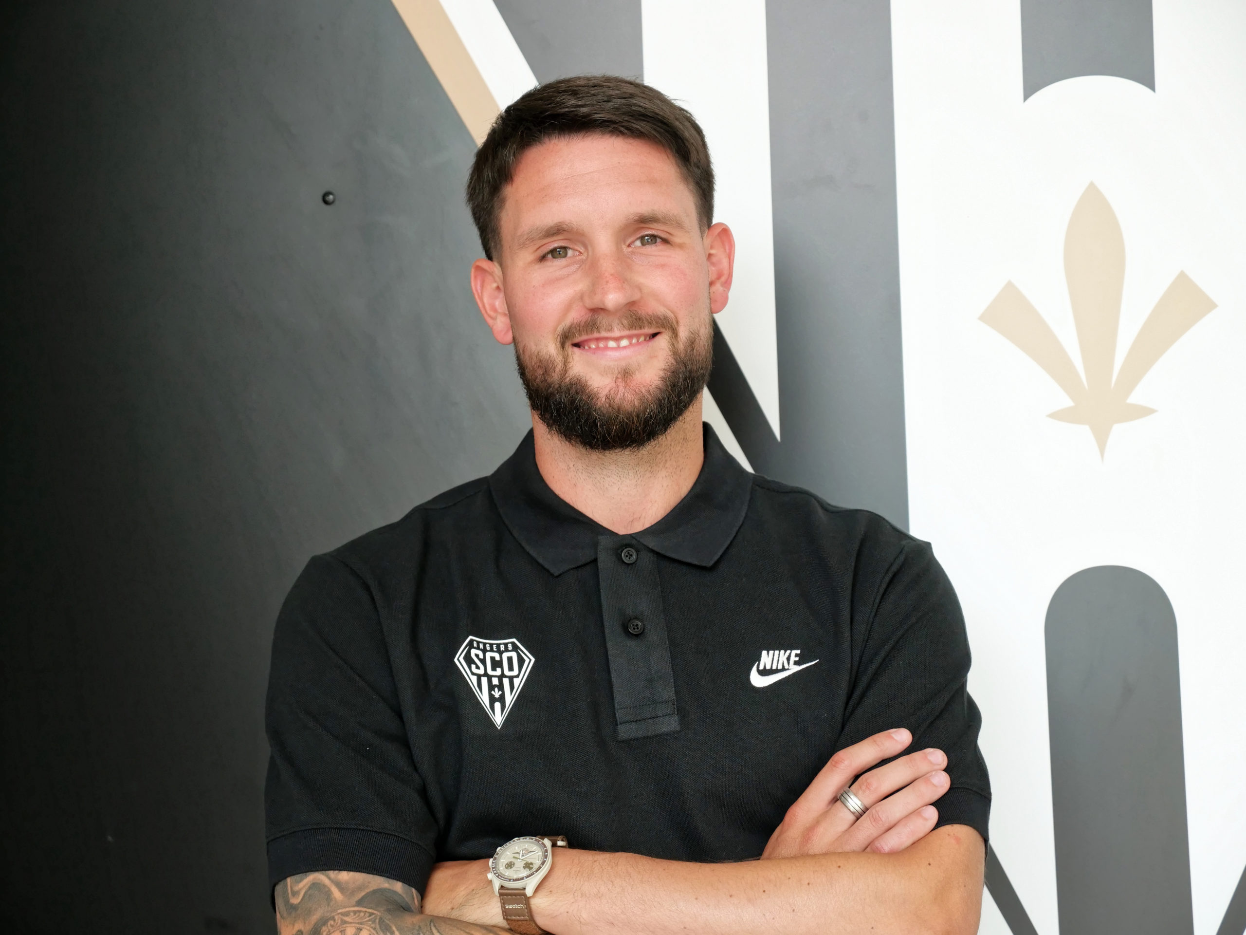 La conférence de presse de présentation de Jordan Lefort. - Angers SCO