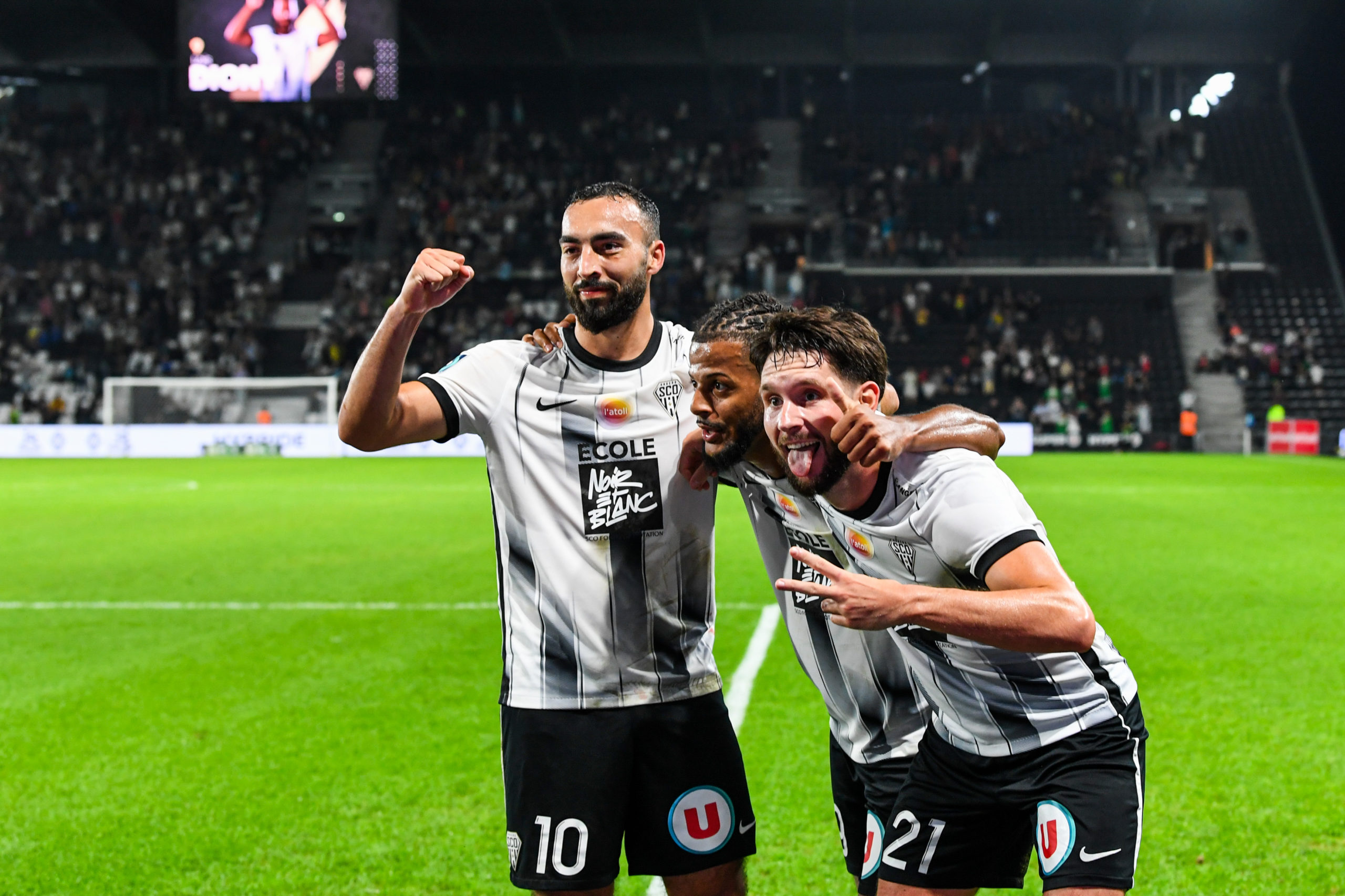 La troisième victoire consécutive pour vos Noir&Blanc en images - Angers SCO