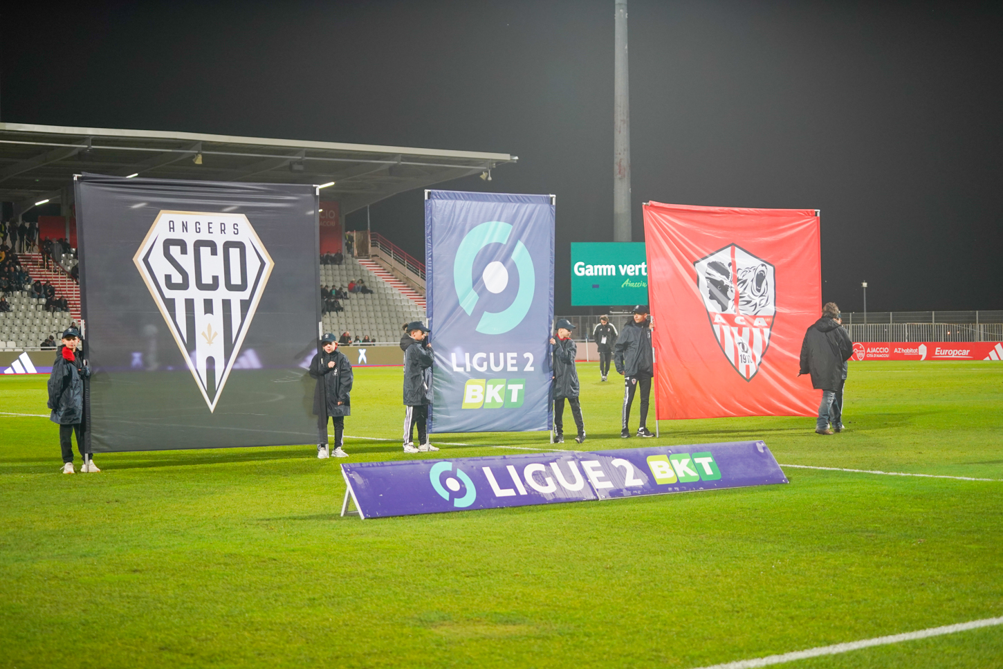 La fiche technique Ajaccio - Angers [1-1] - Angers SCO